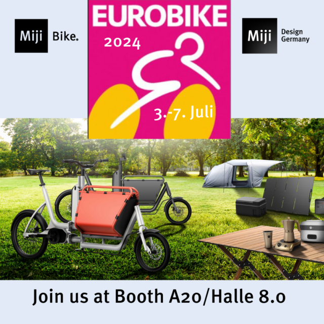 Neue Wege befahren - die Eurobike erstmals mit Miji - Miji - Design ...